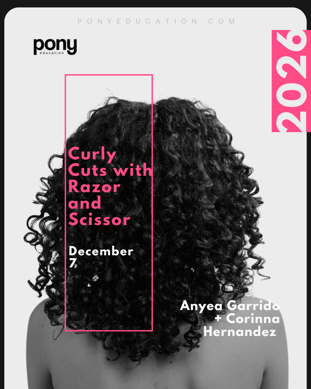 Curly Cutting Essentials: Razor + Scissor Techniques with Anyea Garrid ...